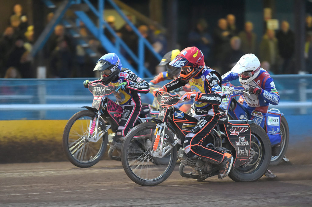Edinburgh Monarchs. Speedway at Armadale Stadium.