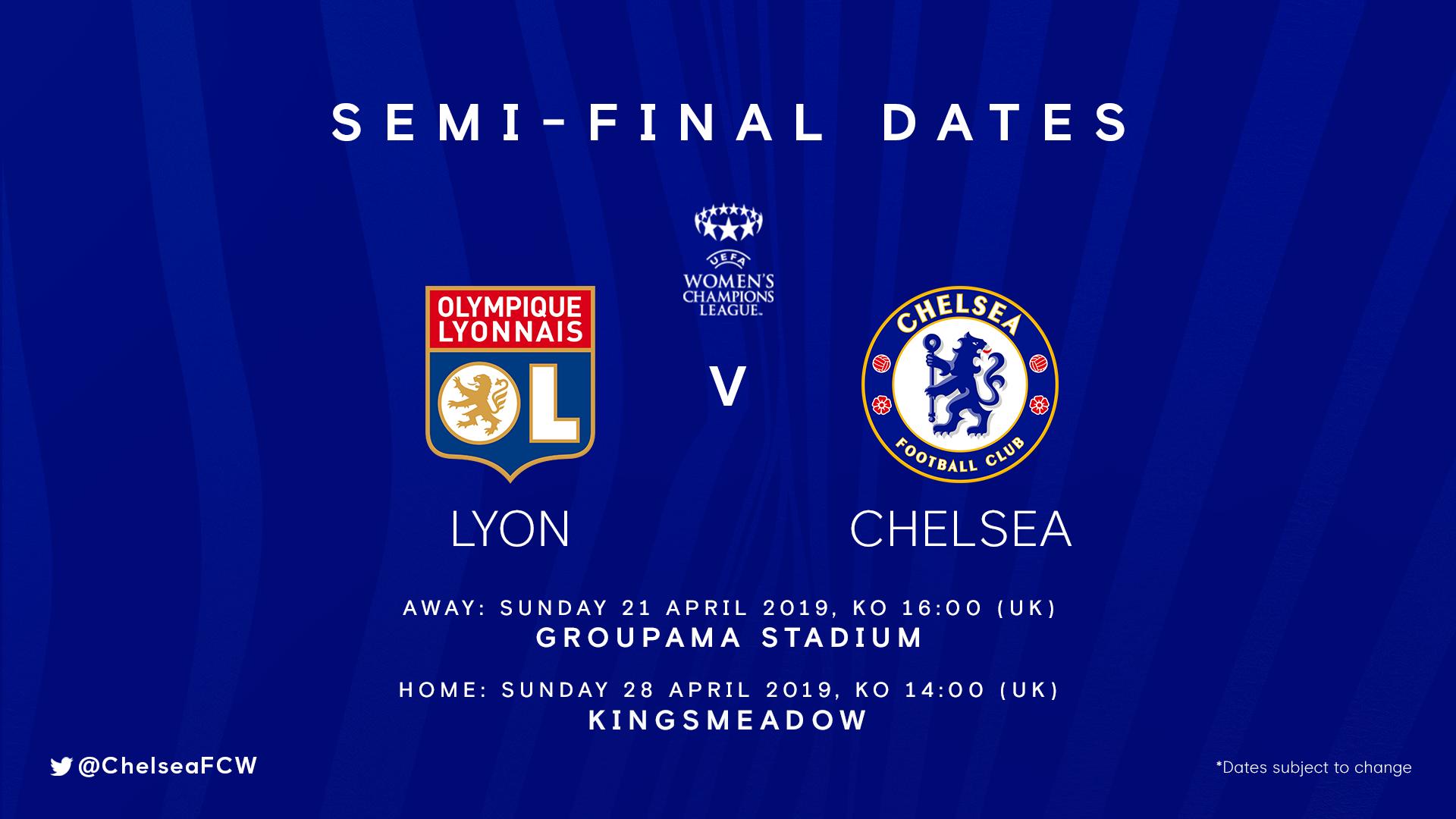 Chelsea FC Women. Home match previews.