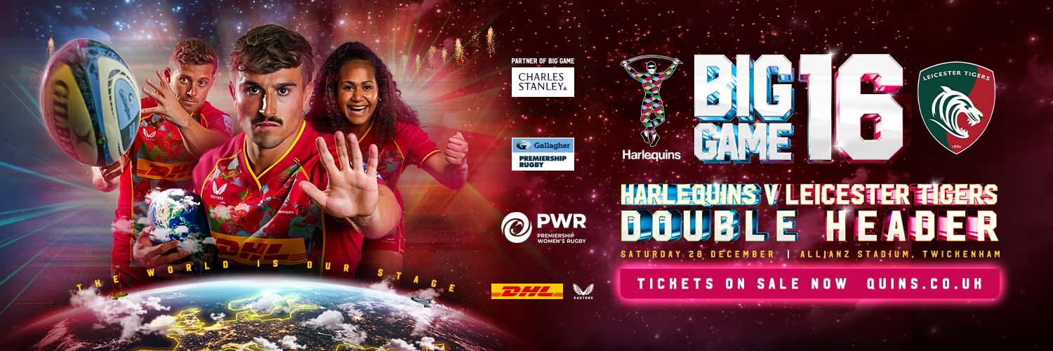Harlequins Big Game 16 | 🏉 Rugby Union | Preview & ticket info