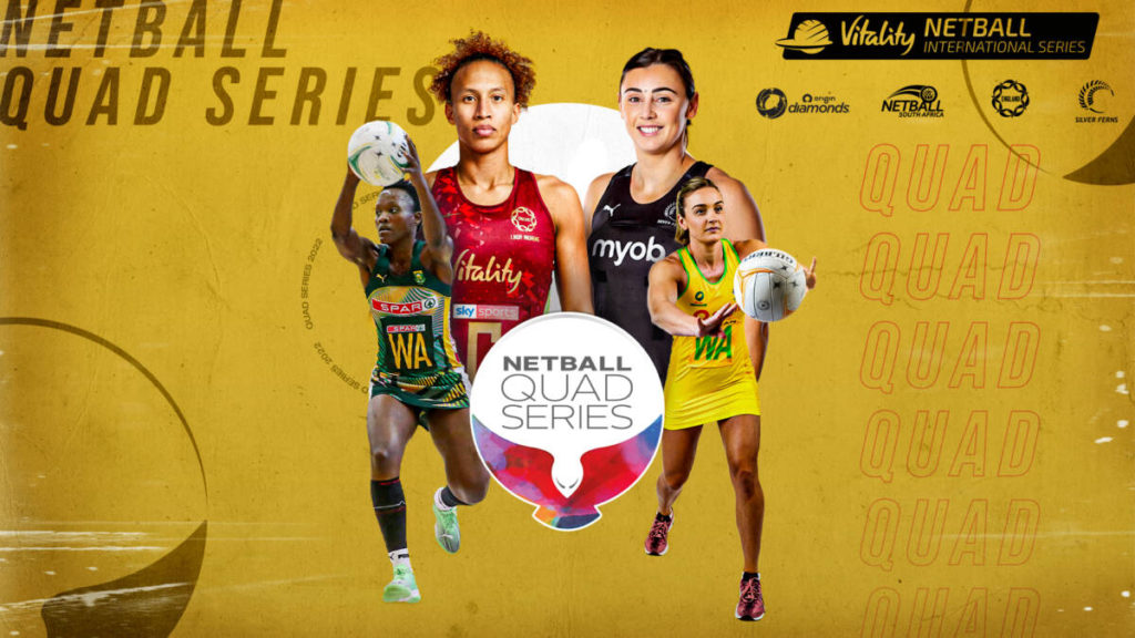 Netball Quad Series | Queen Elizabeth Olympic Park | 🏐 Spectator info