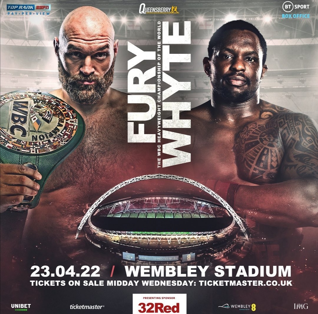 Fury vs Whyte at Wembley Stadium | 🥊 Boxing | Prreview