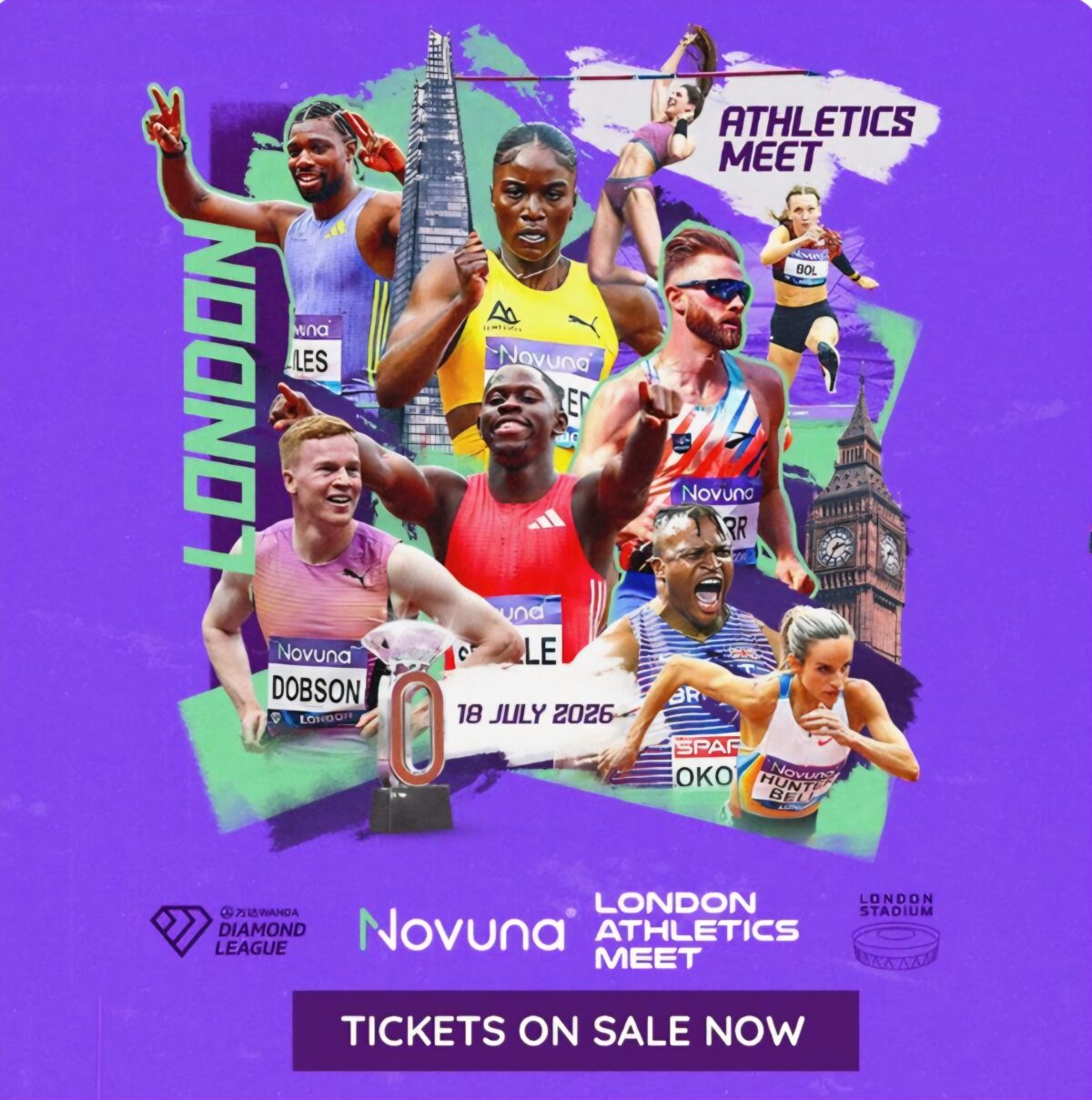 London Diamond League tickets 2026 | Athletics | Spectator info