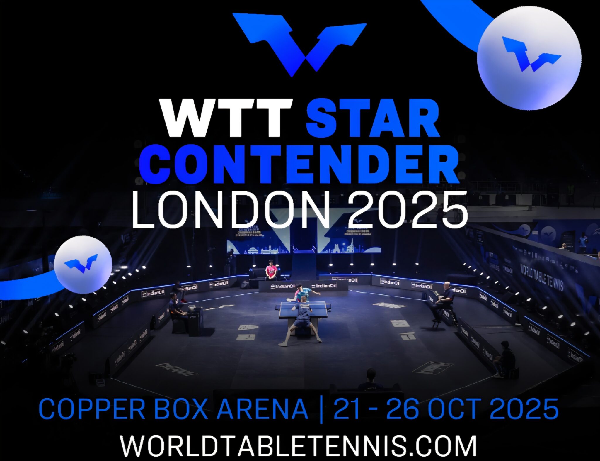 WTT Star Contender London | 🏓 Copper Box | Spectator info